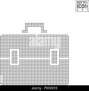 Business card print template with briefcase logo. Businessman. Lawyer ...