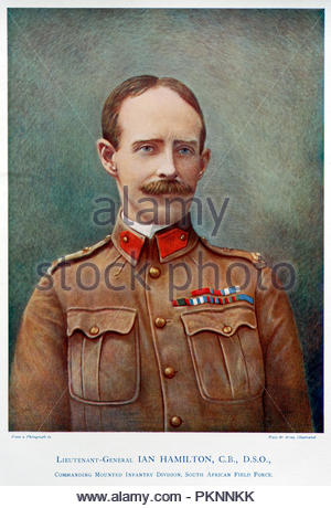 General Sir Ian Hamilton, British army officer Stock Photo - Alamy