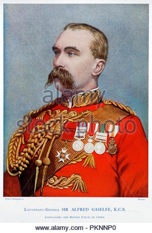 General Sir Alfred Gaselee, British soldier Stock Photo - Alamy