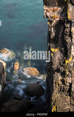 The Souter Sea Stack Cliff Sea Scotland Stock Photo - Alamy