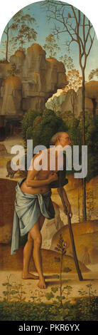 Pietro Perugino, The Crucifixion with the Virgin, Saint John, Saint Jerome, and Saint Mary ...