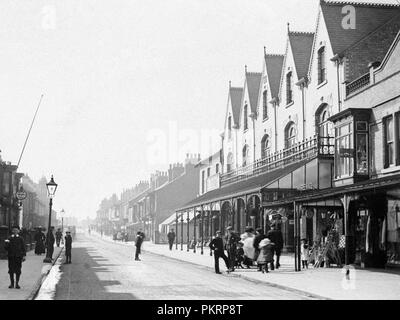 Scunthorpe High Street, early 1900s Stock Photo - Alamy