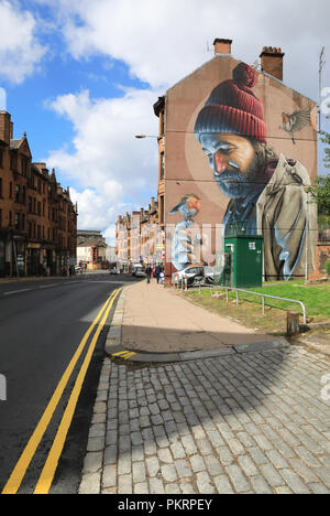 The City Centre Mural Trail in Glasgow, where street artists have ...