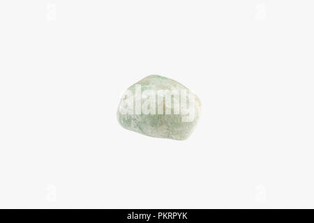 Jadeite raw stone from India isolated Stock Photo - Alamy