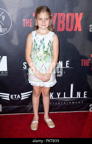 Malika Michelle attends the Premiere of "The ToyBox" at Laemmle NoHo 7 ...