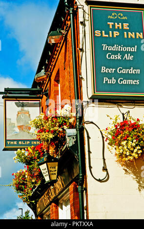 The Slip Inn, Clementhorpe, York, England Stock Photo - Alamy