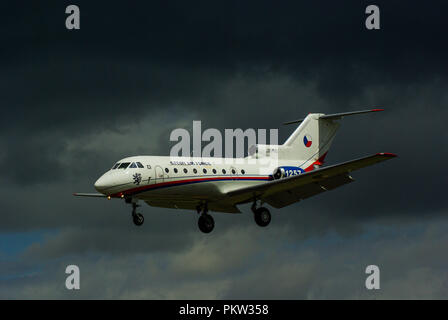 a Yakovlev Yak-40 soviet era passenger jet on display at the Museum of ...