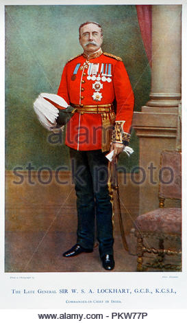 Sir William Lockhart, Commander in Chief in India, c1900 (1902). Artist ...