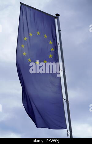 Flag of the Council of Europe Stock Photo - Alamy