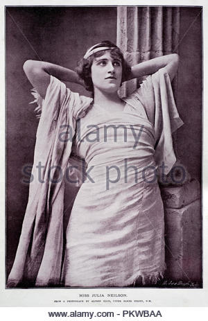 Julia Neilson, British actress Stock Photo - Alamy