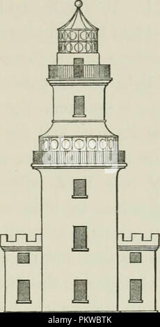 "Lighthouse construction and illumination;" (1881 Stock Photo - Alamy