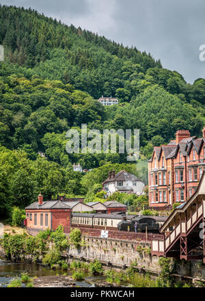 Llangollen is well-known for it's steam railway through the beautiful ...