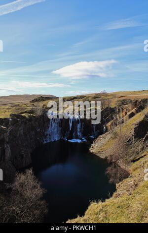 Banishead Quarry in the Lake District National Park near Torver ...