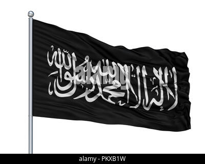 Jihad Flag, Isolated On White Background, 3D Rendering Stock Photo - Alamy