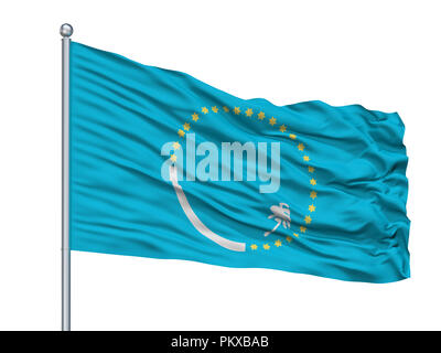 Spc Flag, Isolated On White Background, 3D Rendering Stock Photo - Alamy