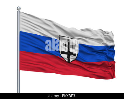 War Ensign Of The First Slovak Republic Flag, Isolated On White ...