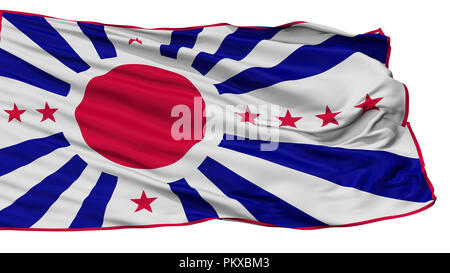 Japan Nazi High Castle Flag, Closeup View, 3D Rendering Stock Photo - Alamy