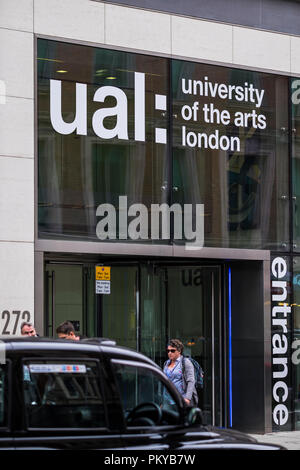 The entrance to the University of the Arts London (UAL) specialising in ...