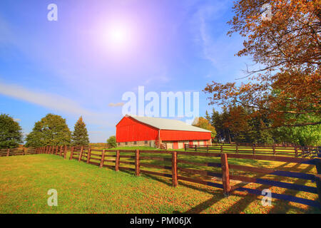 Typical Canadian Countryside in Ontario Stock Photo - Alamy