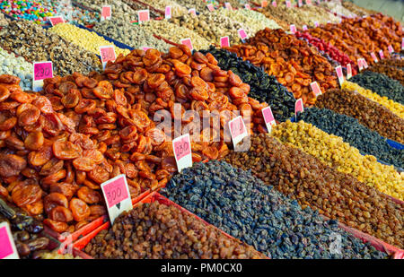 Images of shops in the famous Big Bazaar in Karakol, Kyrgyzstan Stock ...
