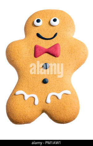 Gingerbread - Gingerbread man Plain gingerbread man close up Stock ...