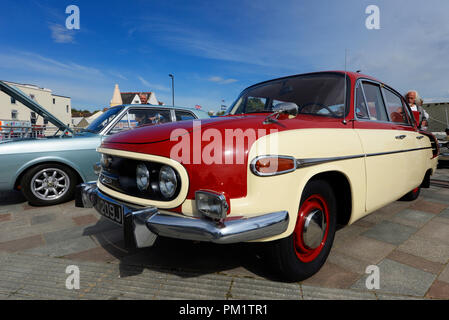 Tatra 603, produced from 1956 - 1975, V8 engine, rear view Stock Photo ...