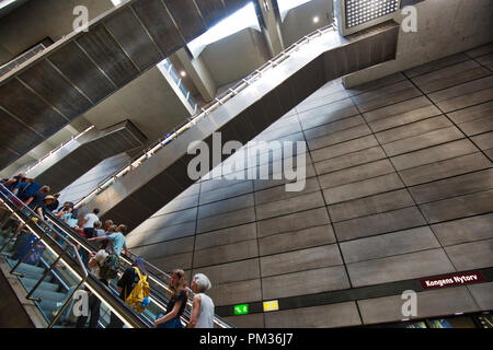 Copenhagen Metro Station Stock Photo - Alamy