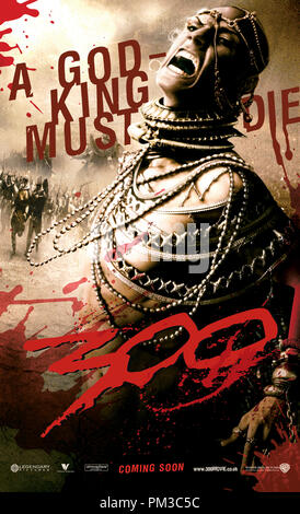 "300" (Poster) © 2007 Warner Brothers Stock Photo - Alamy