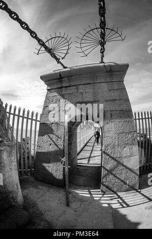 Pathway leading to South Stack Lighthouse, Holy Island, Anglesey, Wales ...