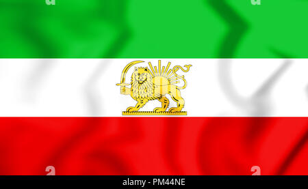 Flag of Iran (1964-1980 Stock Photo - Alamy
