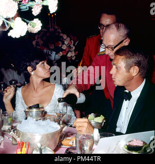 Steve McQueen and wife Neile, circa 1964. File Reference #1028 009THA ...