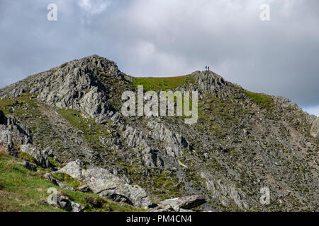 Yr Elen part of The Carneddau Mountain range, Snowdonia, North Wales ...