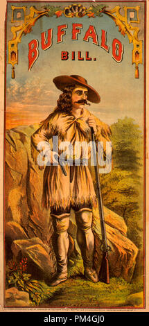 Buffalo Bill Cody (William Frederick Cody, 1846-1917), American soldier ...