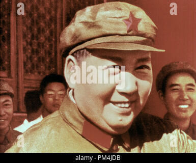Mao Tse-Tung, leader of the Chinese Communist revolution, 1944 Stock ...