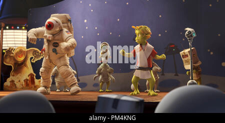 "Lem" voiced by Justin Long and "Chuck" voiced by Dwayne Johnson in ...