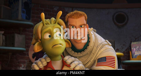 "Lem" voiced by Justin Long and "Chuck" voiced by Dwayne Johnson in ...
