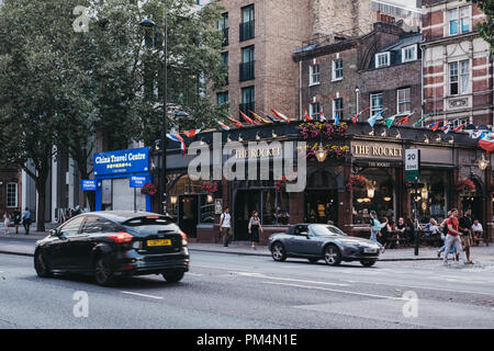 The Rocket pub in Euston Road, London, UK Stock Photo - Alamy
