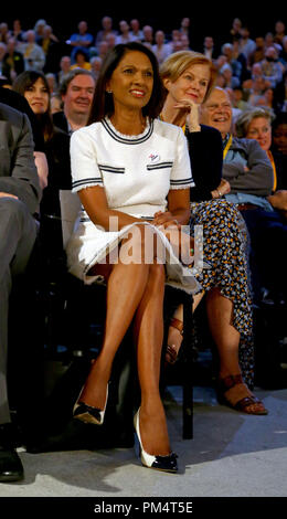 Campaigner and businesswoman Gina Miller takes her seat before ...