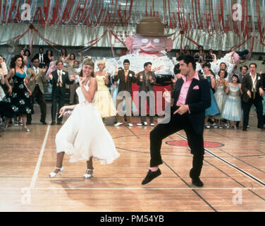 NEWTON-JOHN,TRAVOLTA, GREASE, 1978 Stock Photo - Alamy