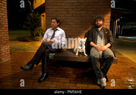 (L-r) ZACH GALIFIANAKIS as Ethan Tremblay and ROBERT DOWNEY JR. as ...