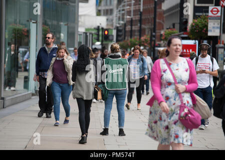 Concern worldwide charity collectors, chuggers, London Stock Photo - Alamy
