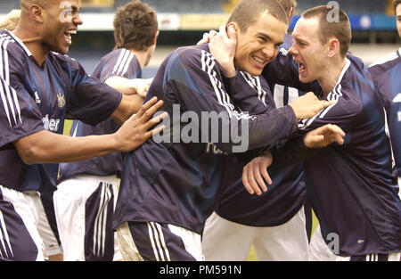 DU'AINE LADEJO, KUNO BECKER, KEVIN KNAPMAN, GOAL!, 2005 Stock Photo - Alamy