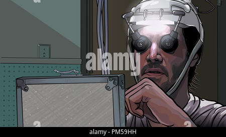 A SCANNER DARKLY, Keanu Reeves, 2006, ©Warner Independent/Everett ...