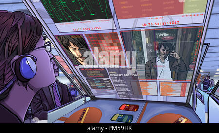 Studio Publicity Still from "A Scanner Darkly" Keanu Reeves © 2006 ...