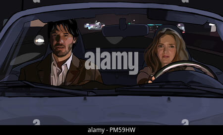 WINONA RYDER, KEANU REEVES, A SCANNER DARKLY, 2006 Stock Photo - Alamy