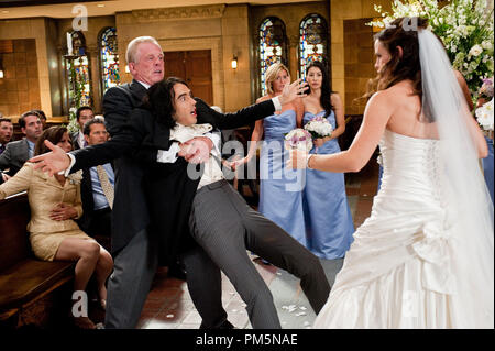 (L-r) NICK NOLTE as Burt Johnson and RUSSELL BRAND as Arthur in Warner ...