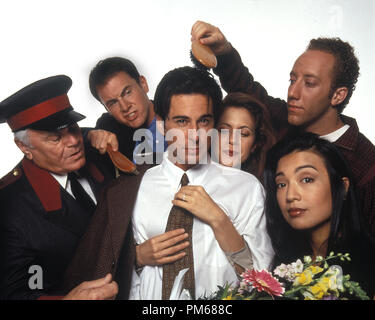 THE SINGLE GUY, Jonathan Silverman, Mark Moses, Jessica Hecht, Joey ...