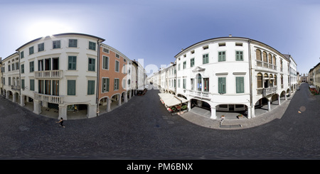 360° view of Pordenone - Corso Vittorio - Alamy