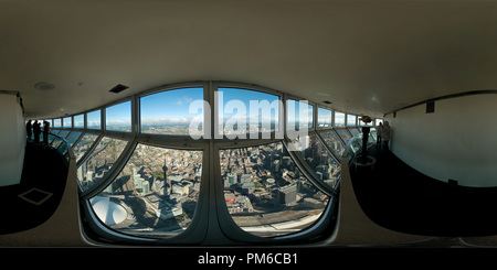360° view of CN Tower Toronto - Alamy