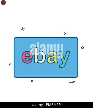 Ebay card design vector Stock Vector Image & Art - Alamy
